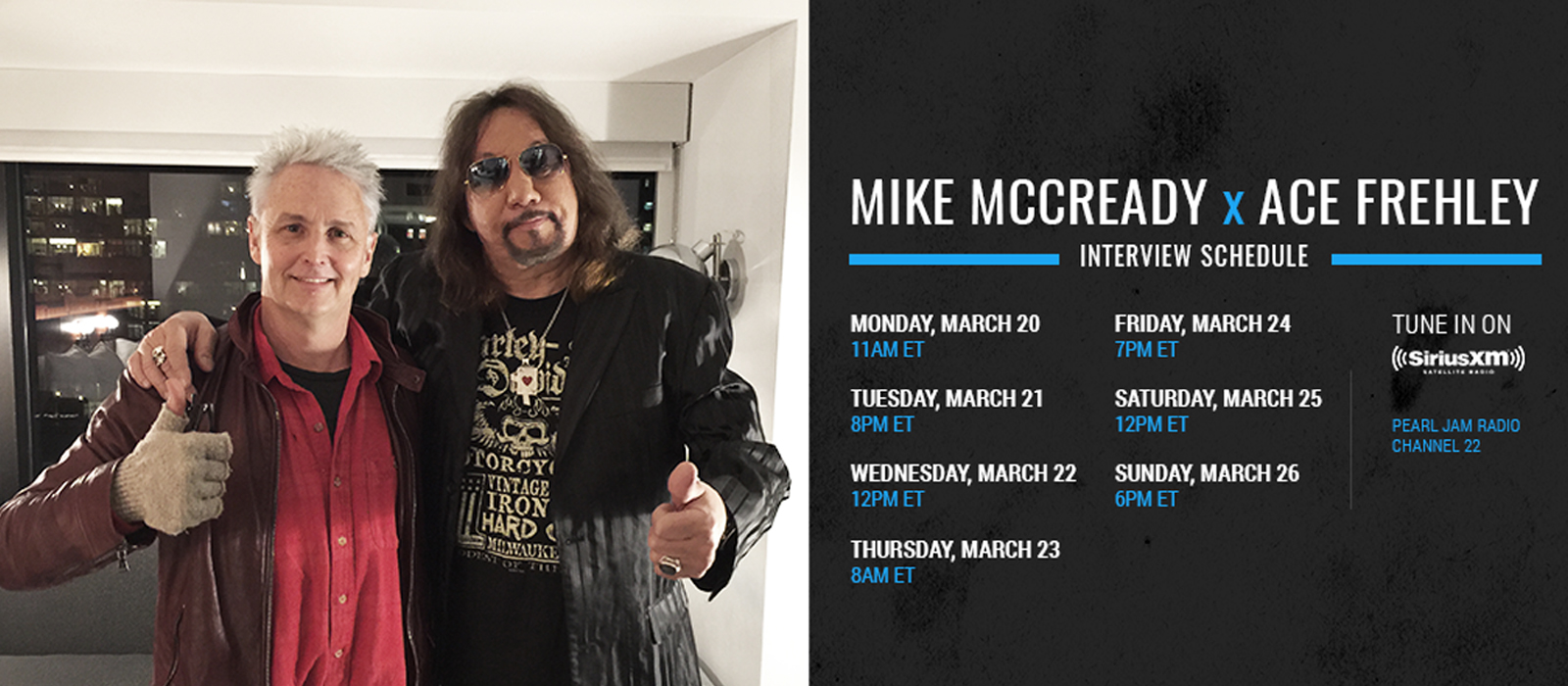 Pearl Jam - Mike McCready: In Conversation with Ace Frehley