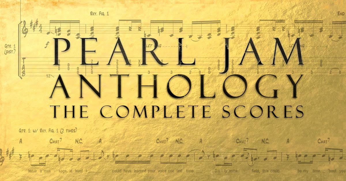 Pearl Jam - Anthology Book Pre-order