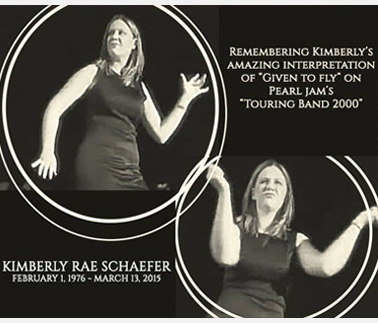Pearl Jam - Remembering Kimberly Rae Schaefer