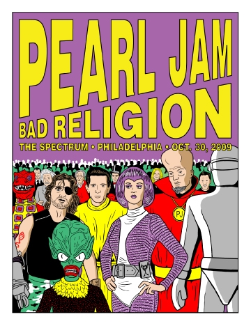 Pearl Jam - Philadelphia, Pennsylvania, Philadelphia - 2009