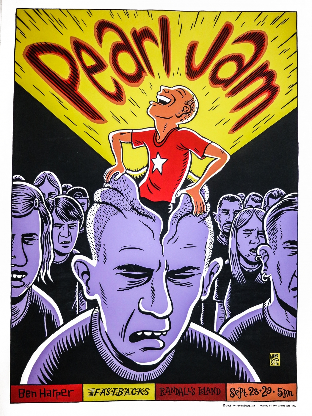 Pearl Jam - Downing Stadium, Randall's Island, New York - 1996