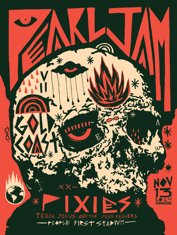 Pearl Jam - Gold Coast, Gold Coast - 2024